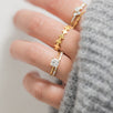 Threaded Ring, Princess Cut | Melanie Casey Fine Jewelry