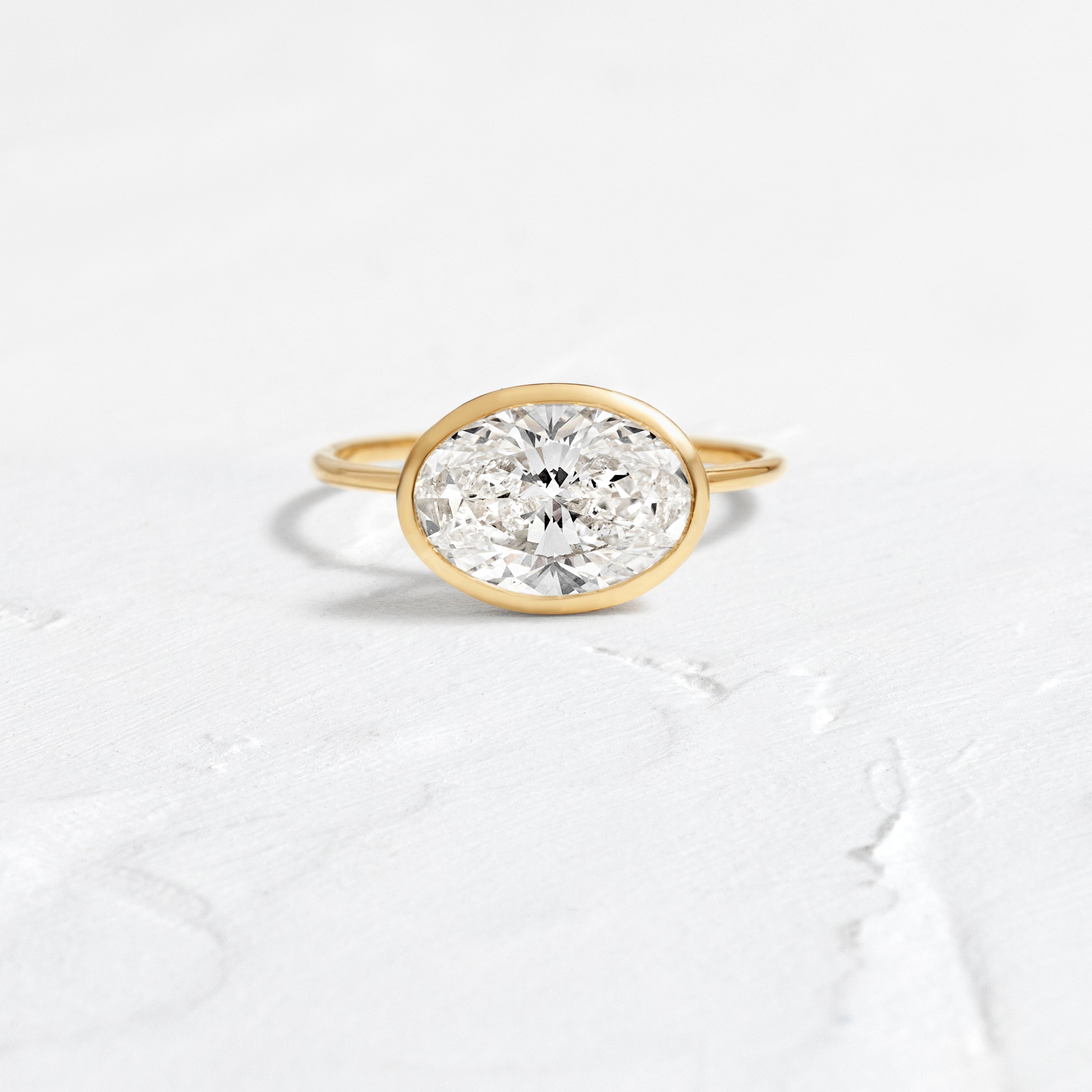 Bezel Engagement Rings | Melanie Casey Fine Jewelry