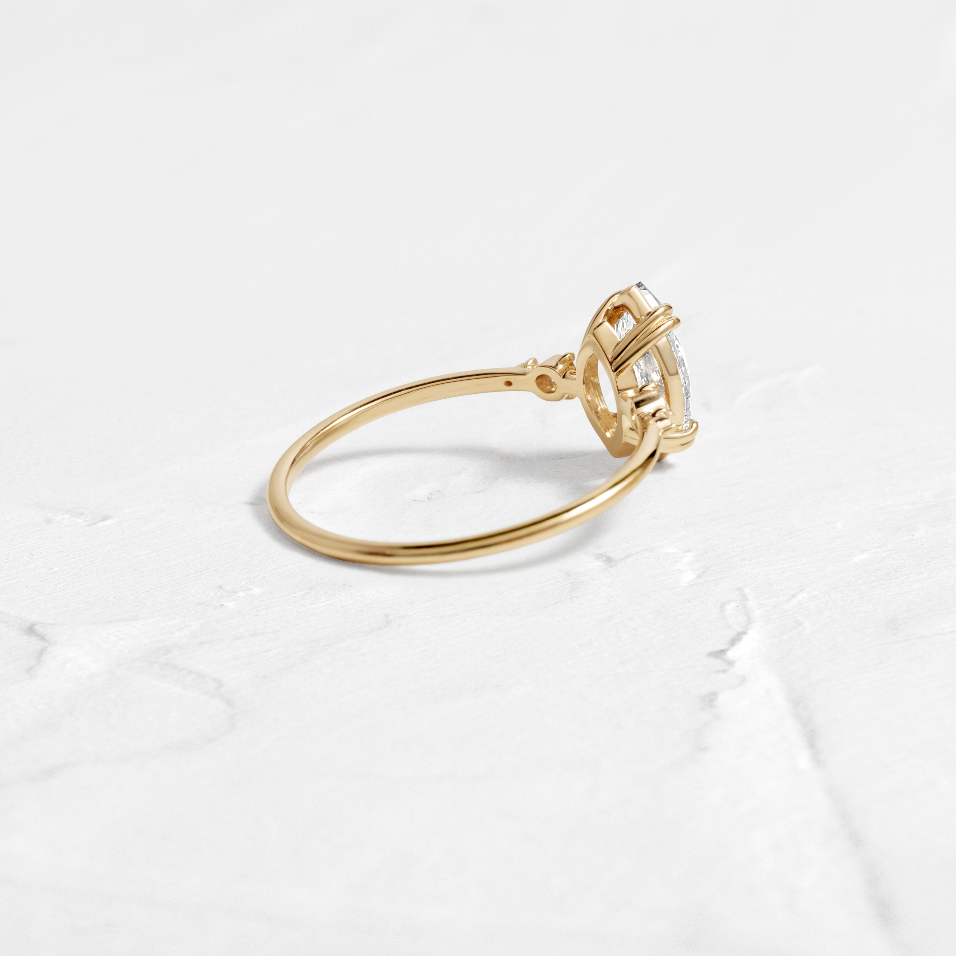 Pictorial Ring, Marquise Cut | Melanie Casey Fine Jewelry | Engagement Ring