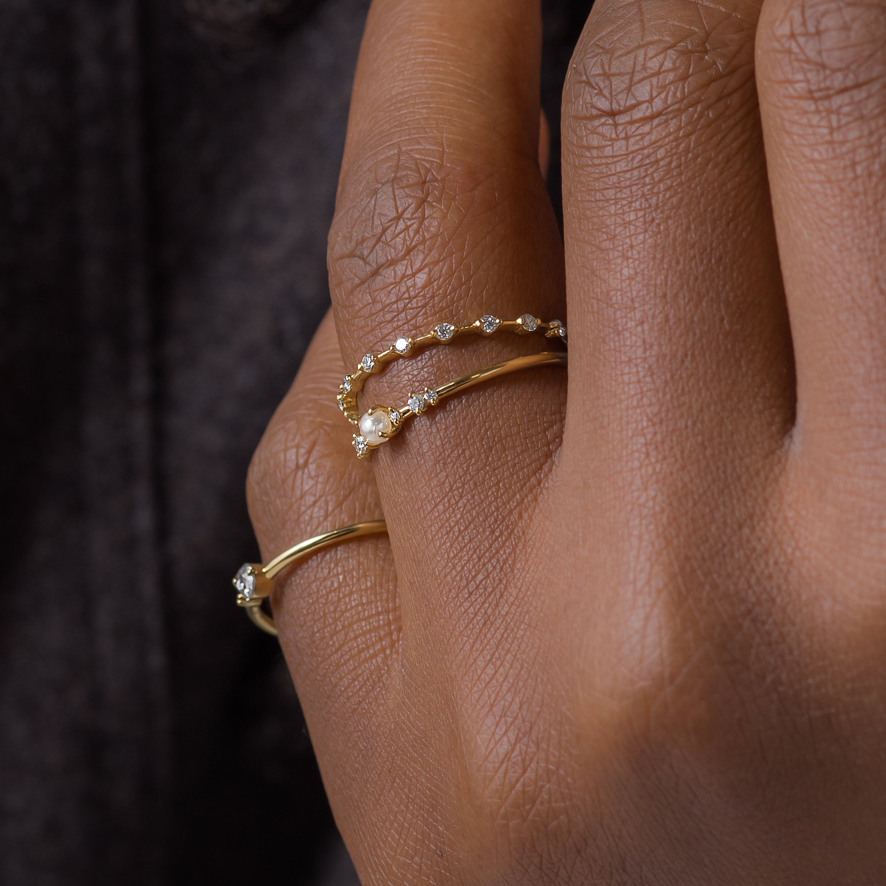 Sea Mist Ring | Handcrafted Diamond Ring – Melanie Casey