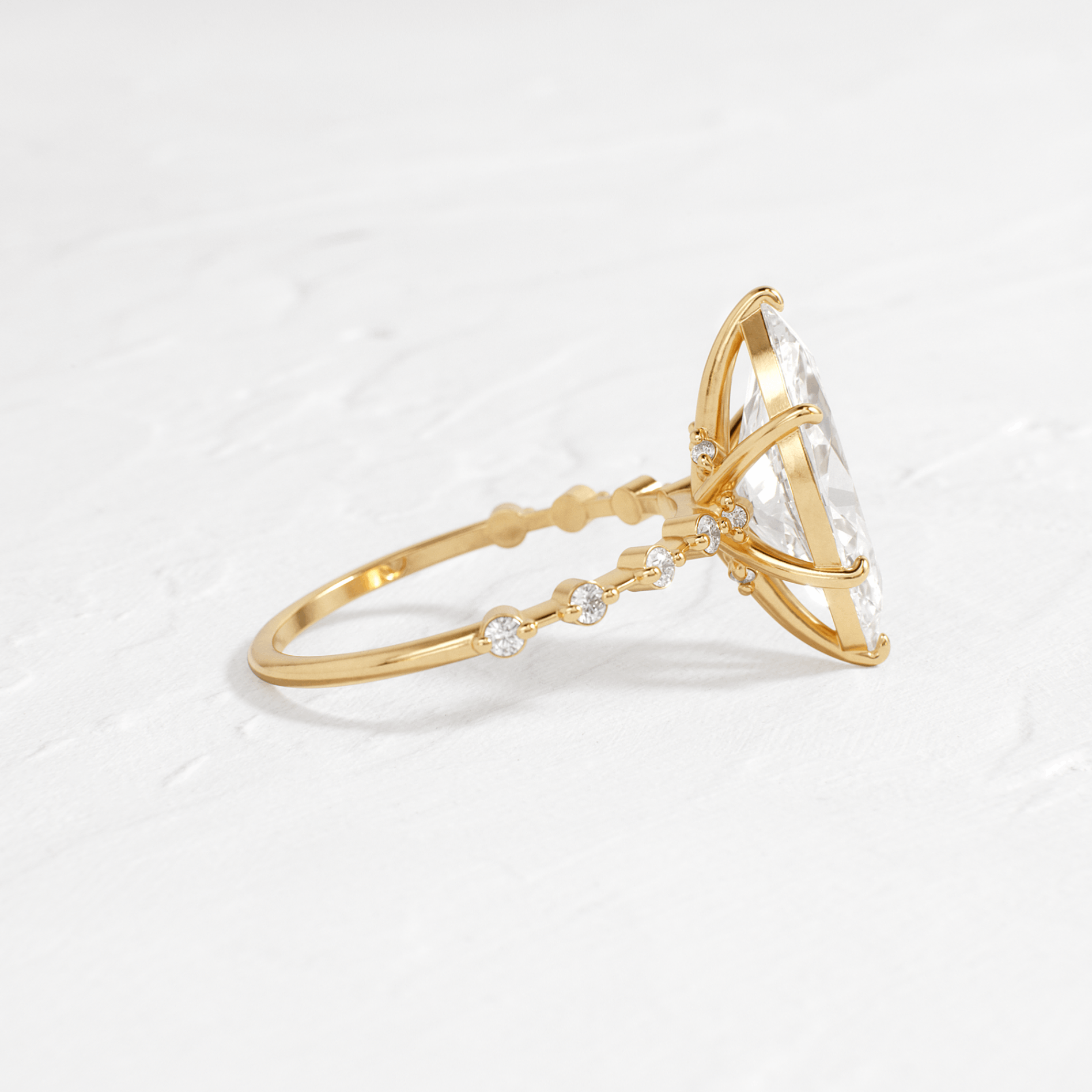 Distance Ring, Marquise Cut – Melanie Casey