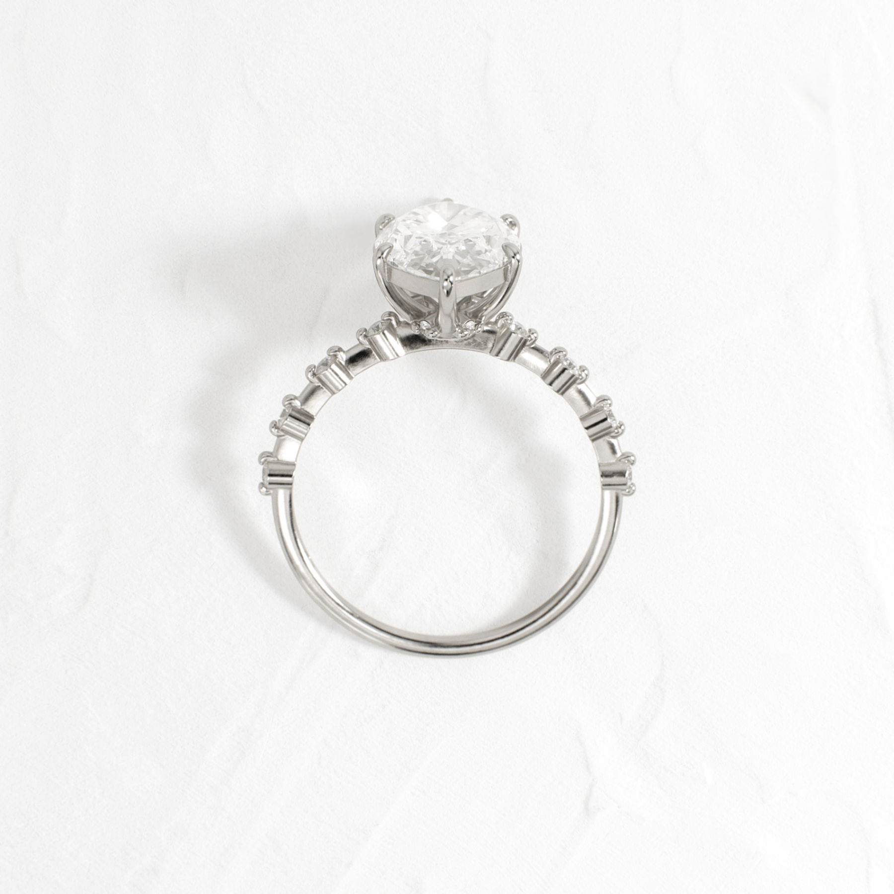 Distance Ring, Marquise Cut – Melanie Casey