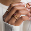 Sapling Ring, 0.52ct. Ruby – Melanie Casey