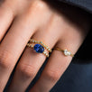 Tinsel Ring, 1.89ct. Blue Sri Lanka Sapphire - Melanie Casey