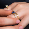 Tinsel Ring, 1.89ct. Blue Sri Lanka Sapphire - Melanie Casey