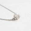 Snowdrift Necklace, Akoya Pearl - Melanie Casey Jewelry