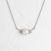 Snowdrift Necklace, Akoya Pearl - Melanie Casey Jewelry