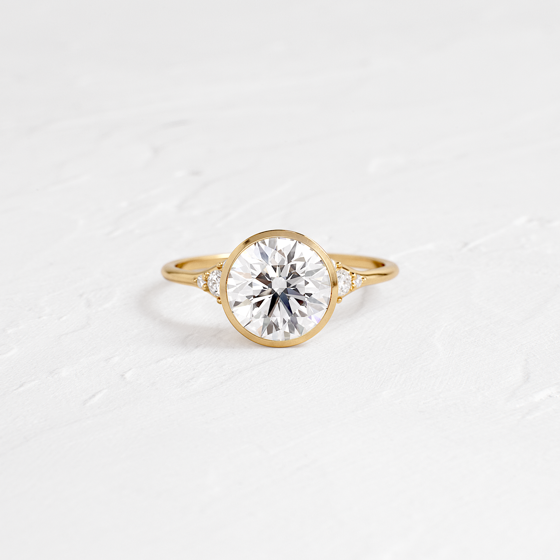 Bezel Engagement Rings | Melanie Casey Fine Jewelry