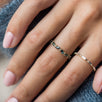 Wanderlust Band in Green Sapphire | Melanie Casey Jewelry