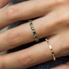 Wanderlust Band in Green Sapphire | Melanie Casey Jewelry