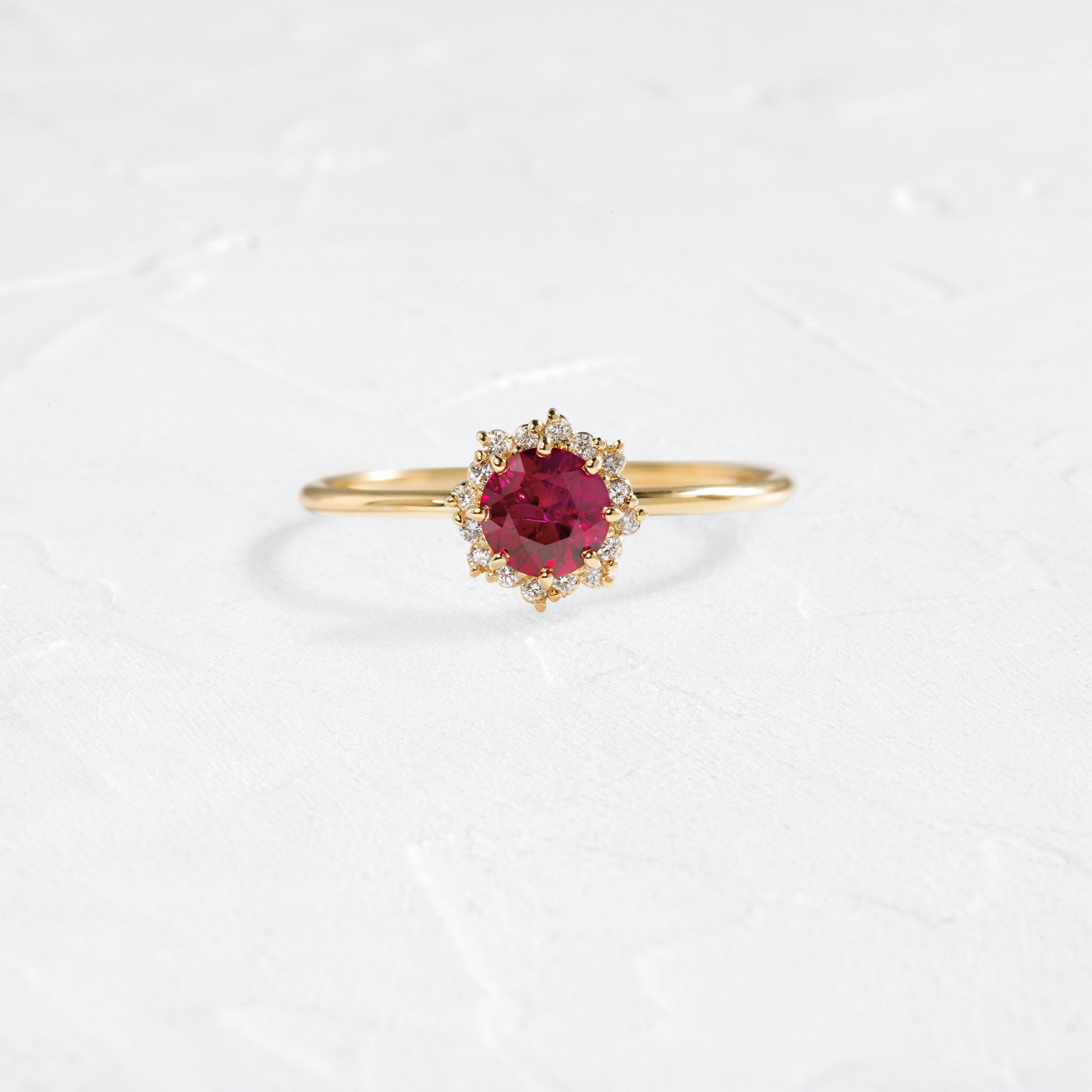 Sapling Ring, 0.52ct. Ruby – Melanie Casey