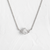 Snowdrift Necklace, Pear Cut | Melanie Casey