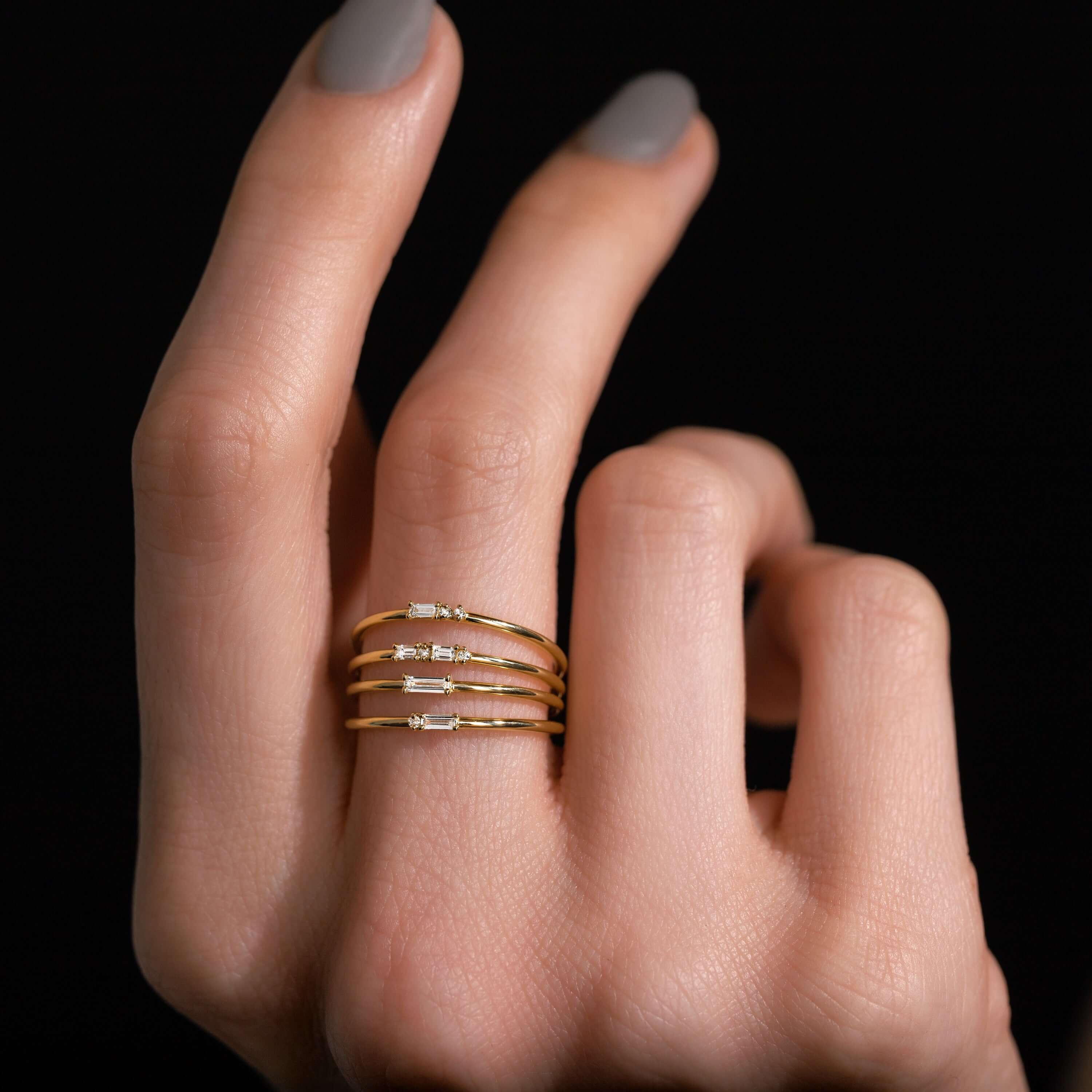 Morse Code Rings: Numbers - In Stock | Melanie Casey Fine Jewelry