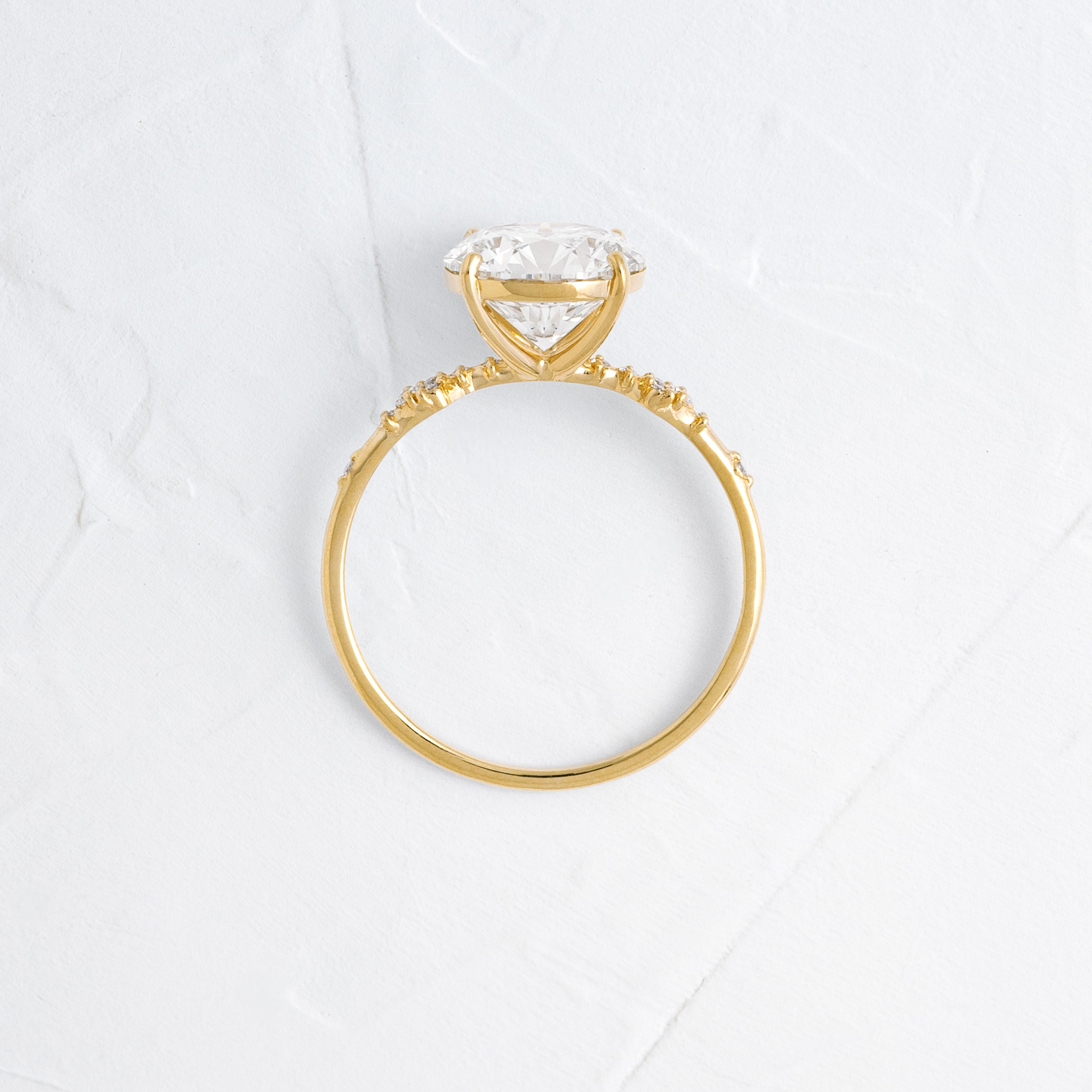 Myriad Ring, 2.6ct. Lab-Grown Round Cut | Melanie Casey Jewelry