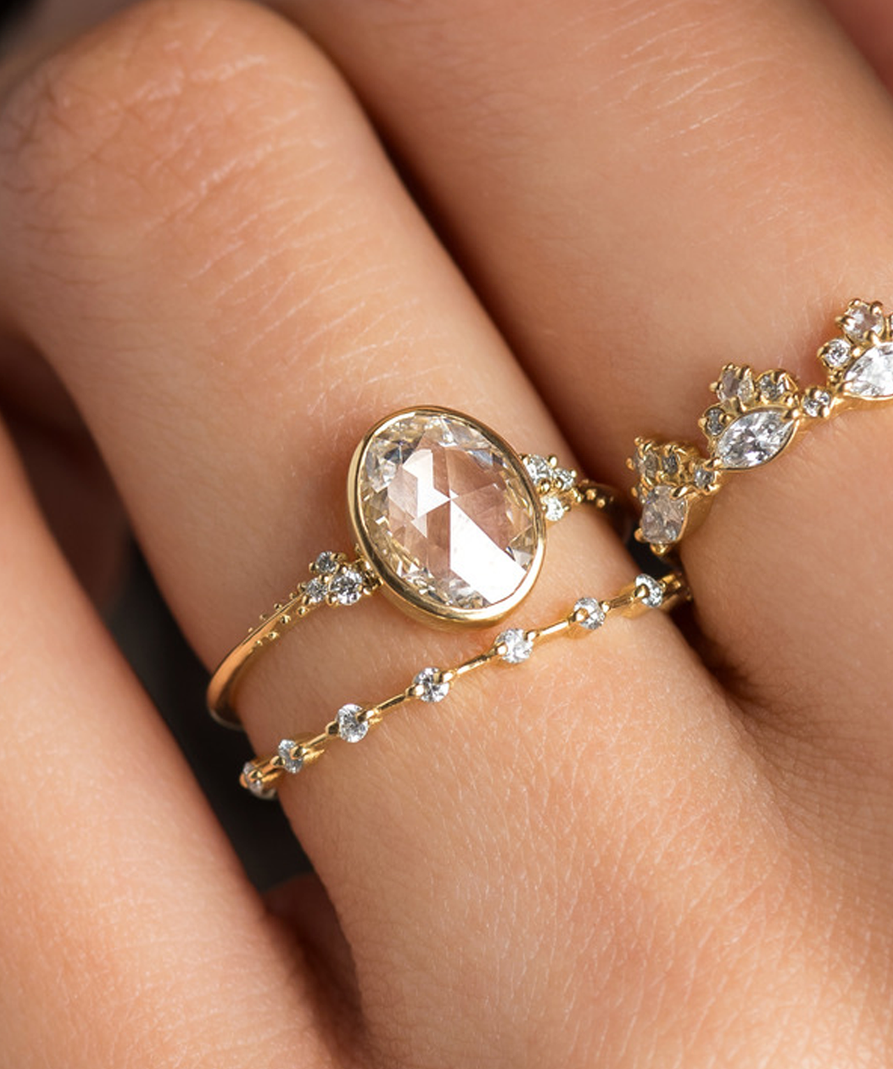 Comparing Bezel Engagement Rings – Melanie Casey