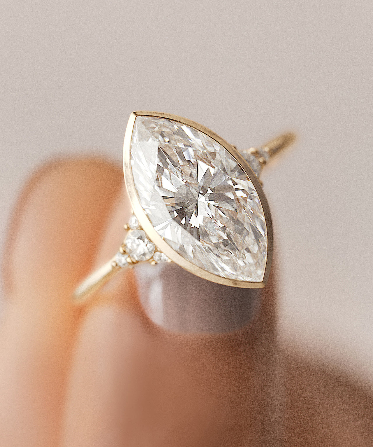 What is a Bezel Set Engagement Ring? – Melanie Casey