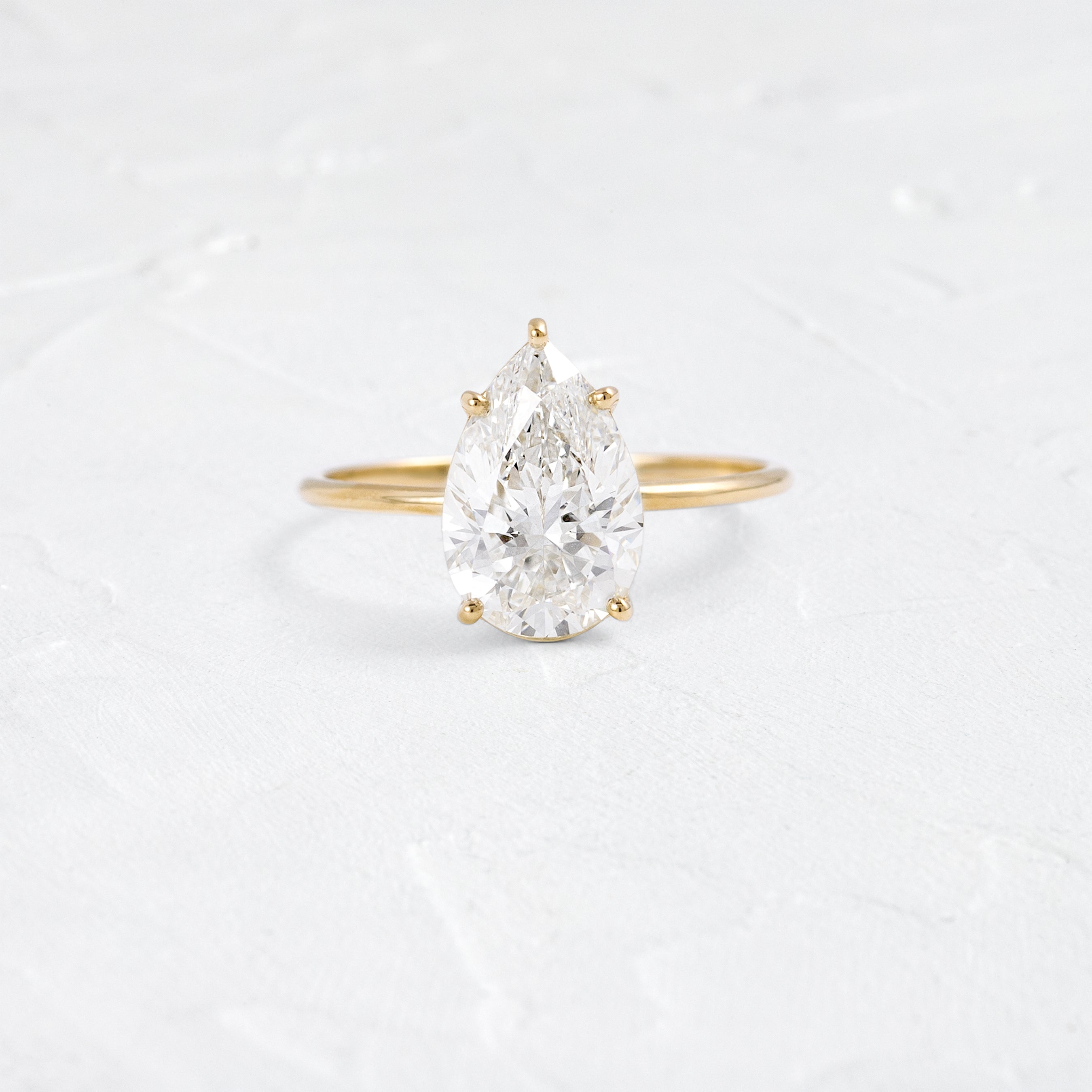 Pear Shaped Engagement Ring | Melanie Casey