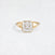 Elixir Ring, 3.13ct. Lab-Grown Asscher Cut | Melanie Casey Jewelry