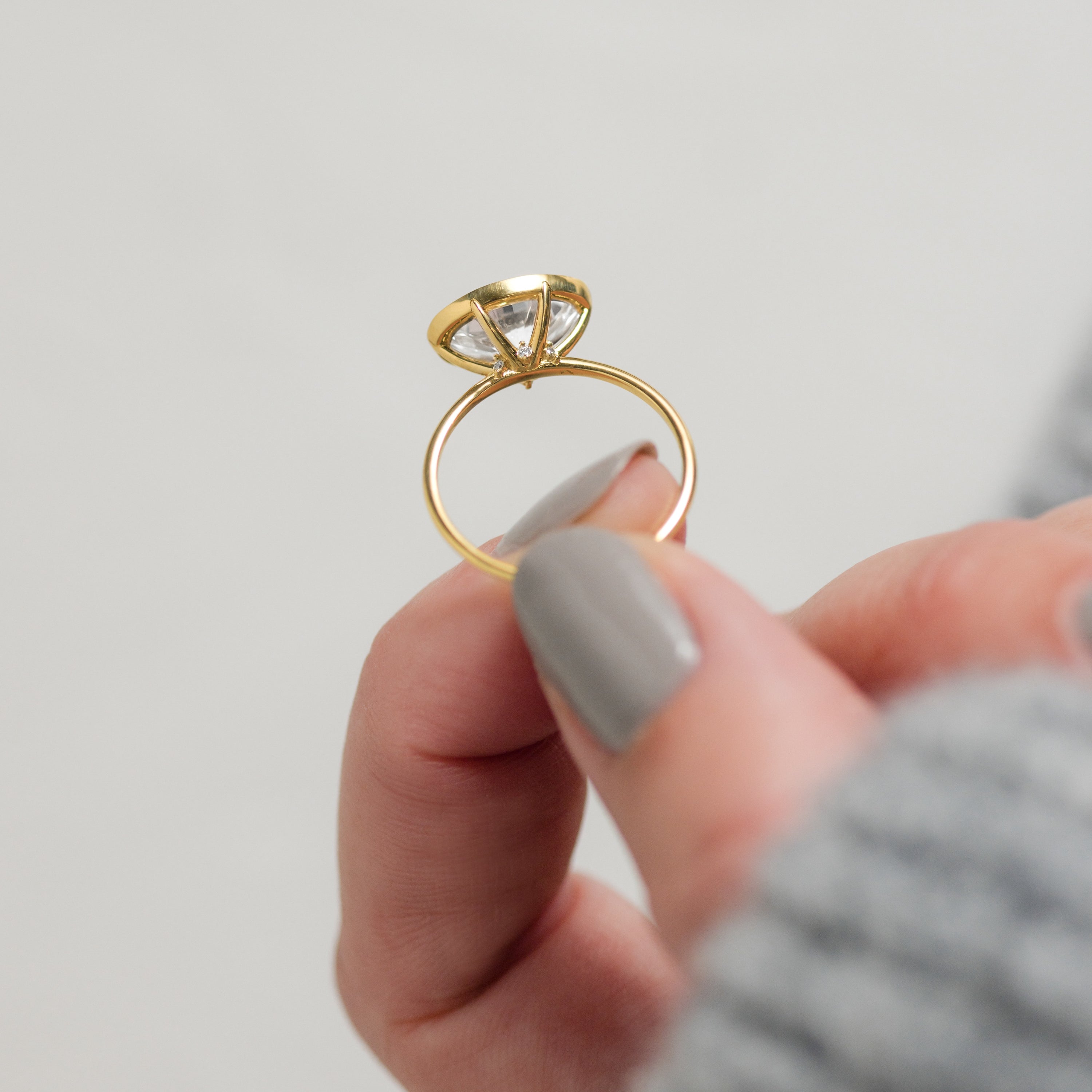 Formation Ring, Oval Cut - Melanie Casey