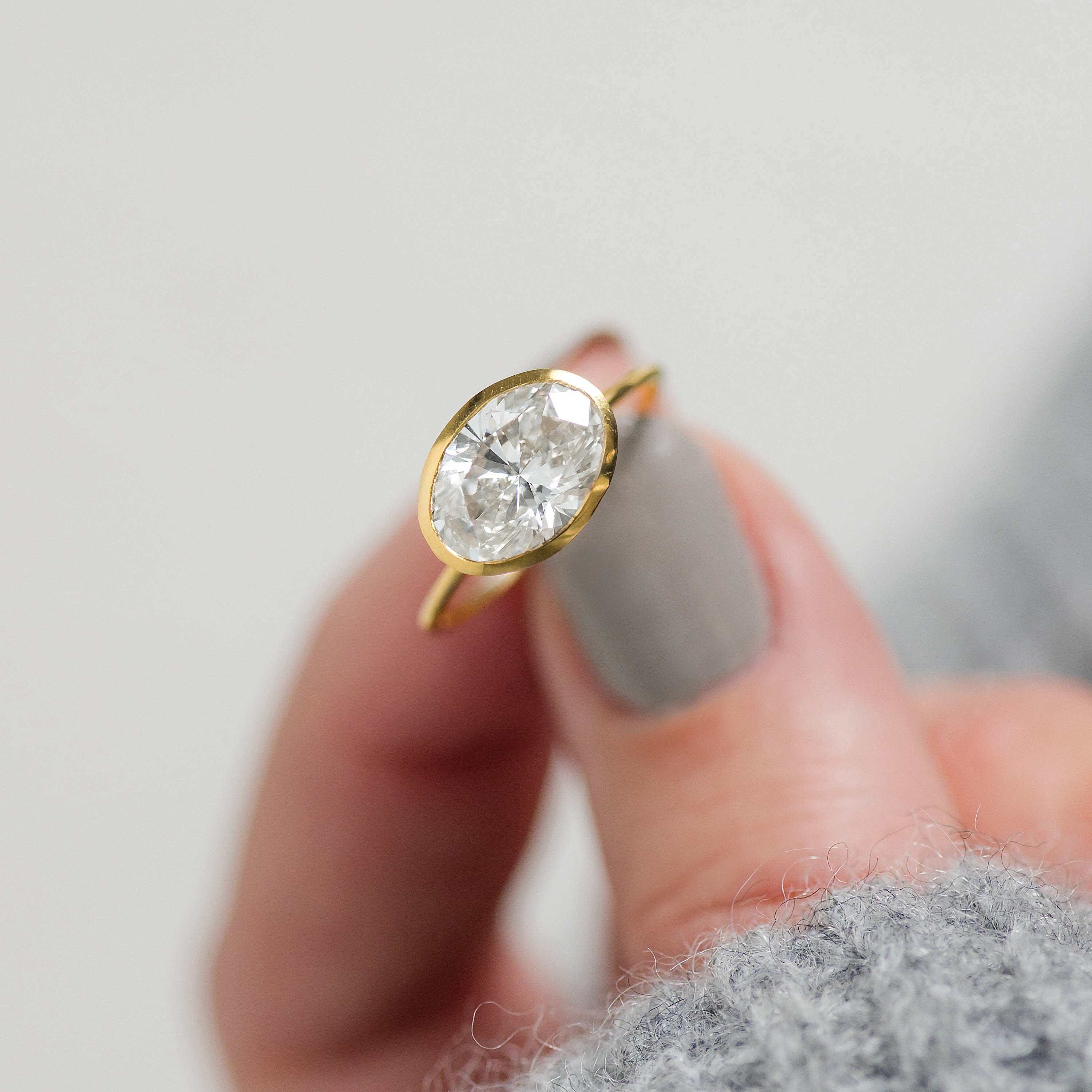 Formation Ring, Oval Cut - Melanie Casey