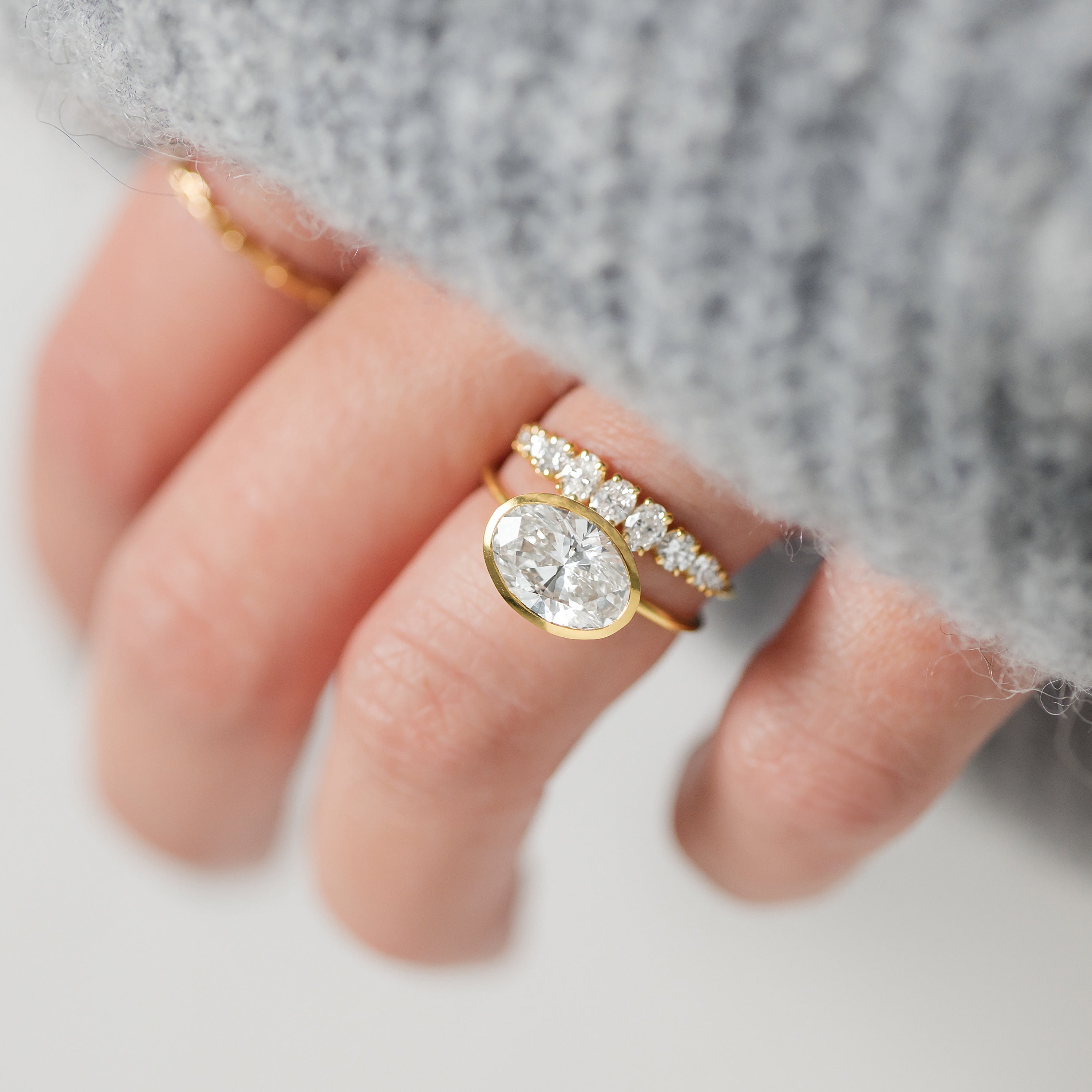 Formation Ring, Oval Cut - Melanie Casey