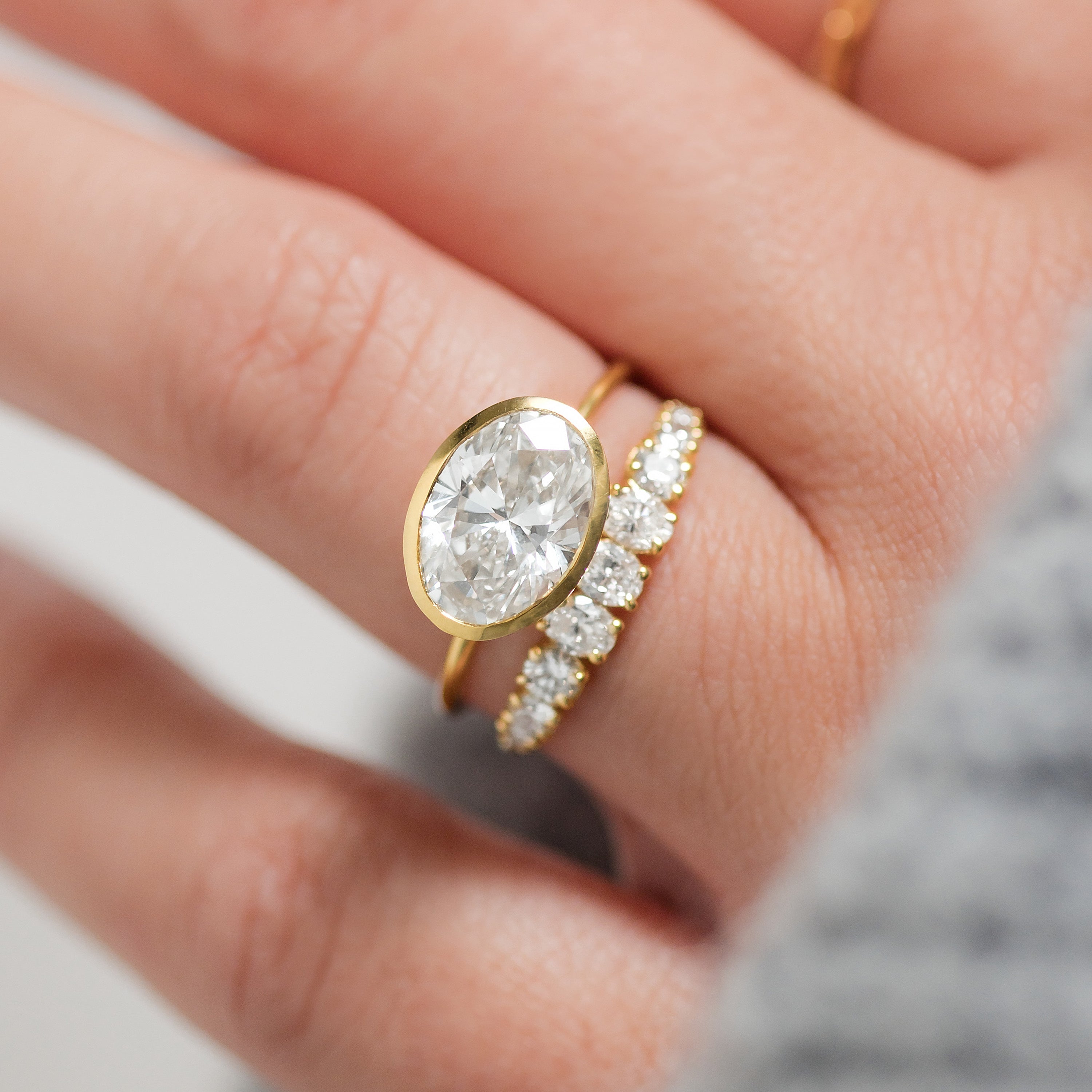 Formation Ring, Oval Cut - Melanie Casey