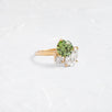 Emboss Ring, 1.5ct. Green Diamond | Melanie Casey Fine Jewelry