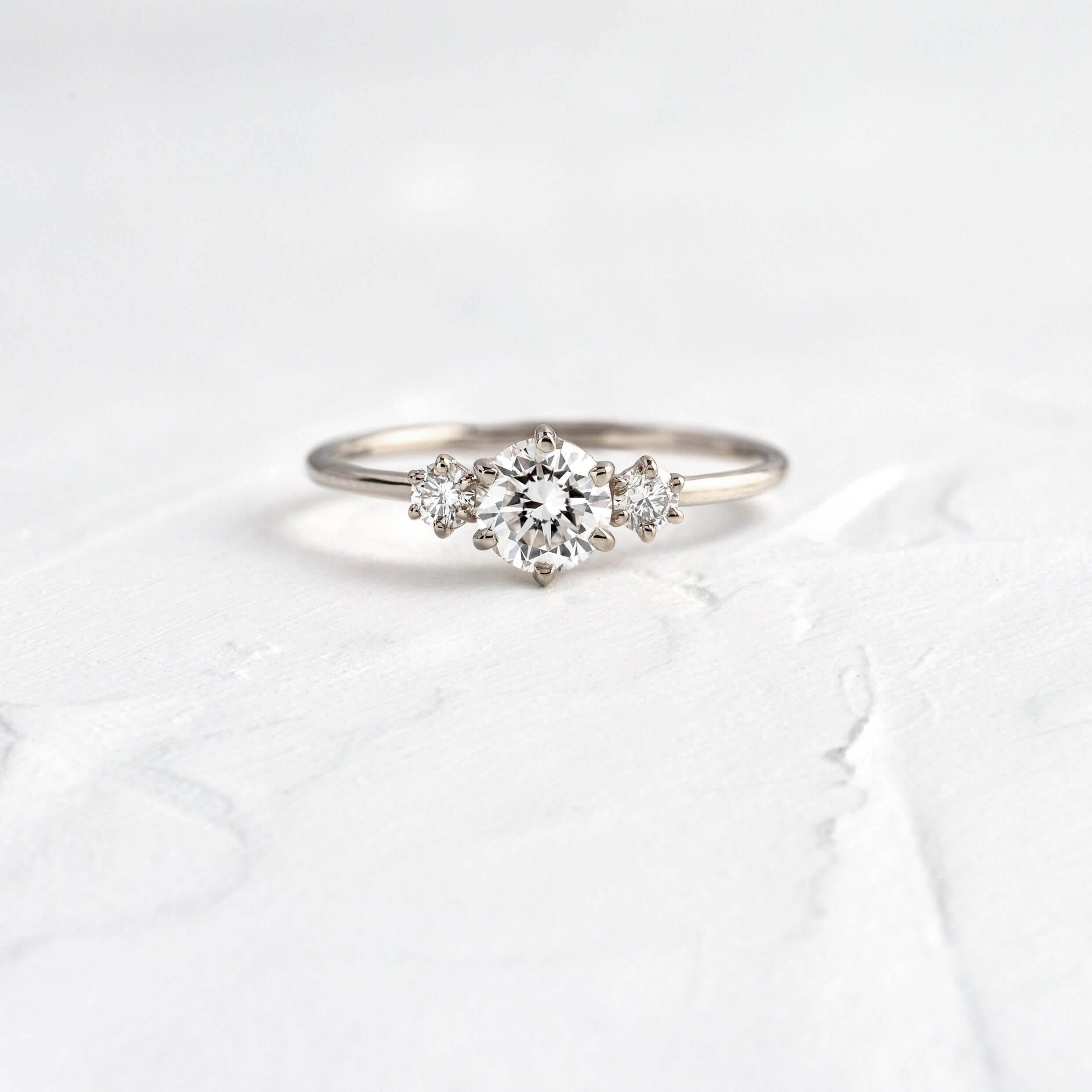 Tempo Ring, Round Cut | Melanie Casey