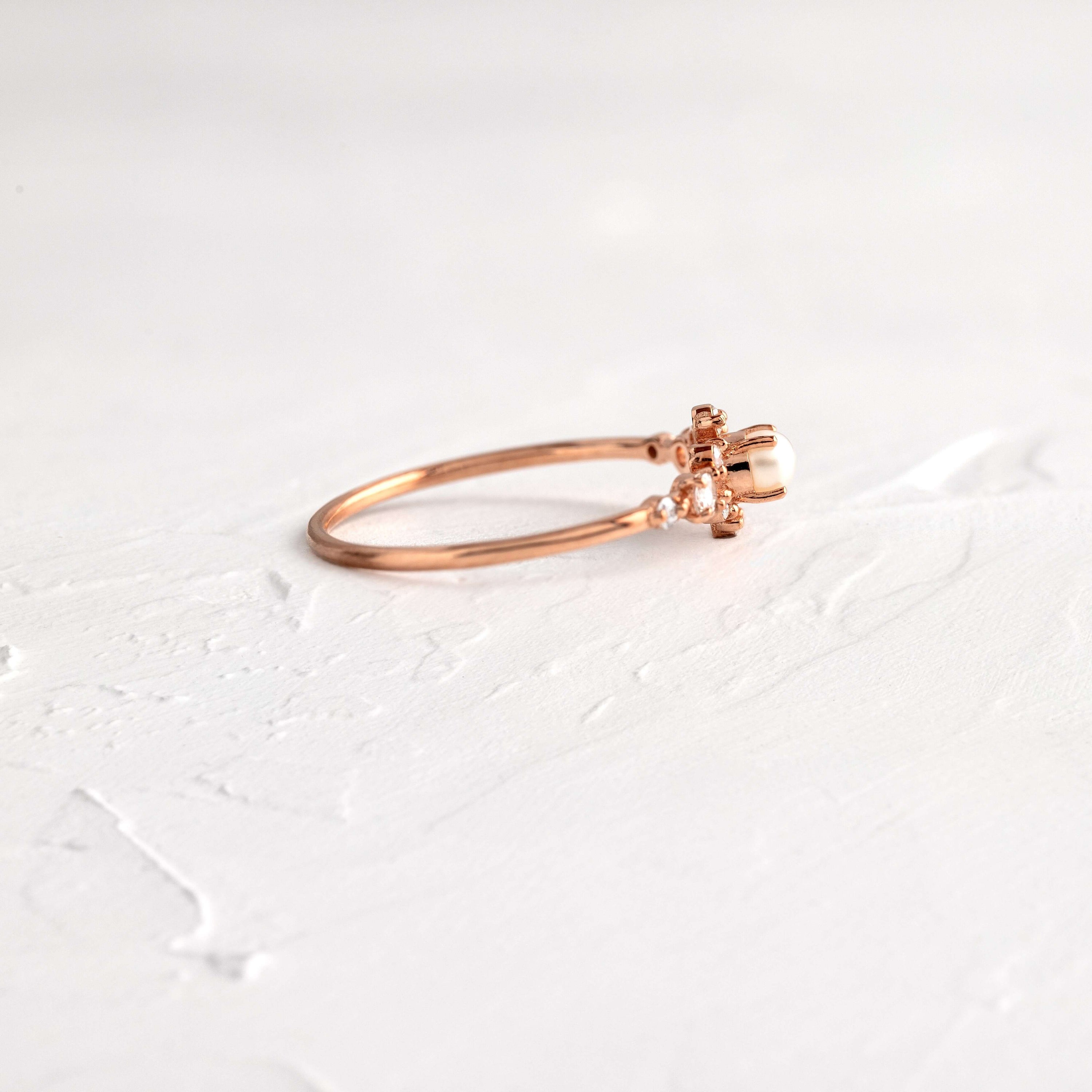 Pearl Siren Ring | Melanie Casey Fine Jewelry