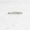 Minuet Ring | A Double Diamond Stacking Wedding Band by Melanie Casey Fine Jewelry