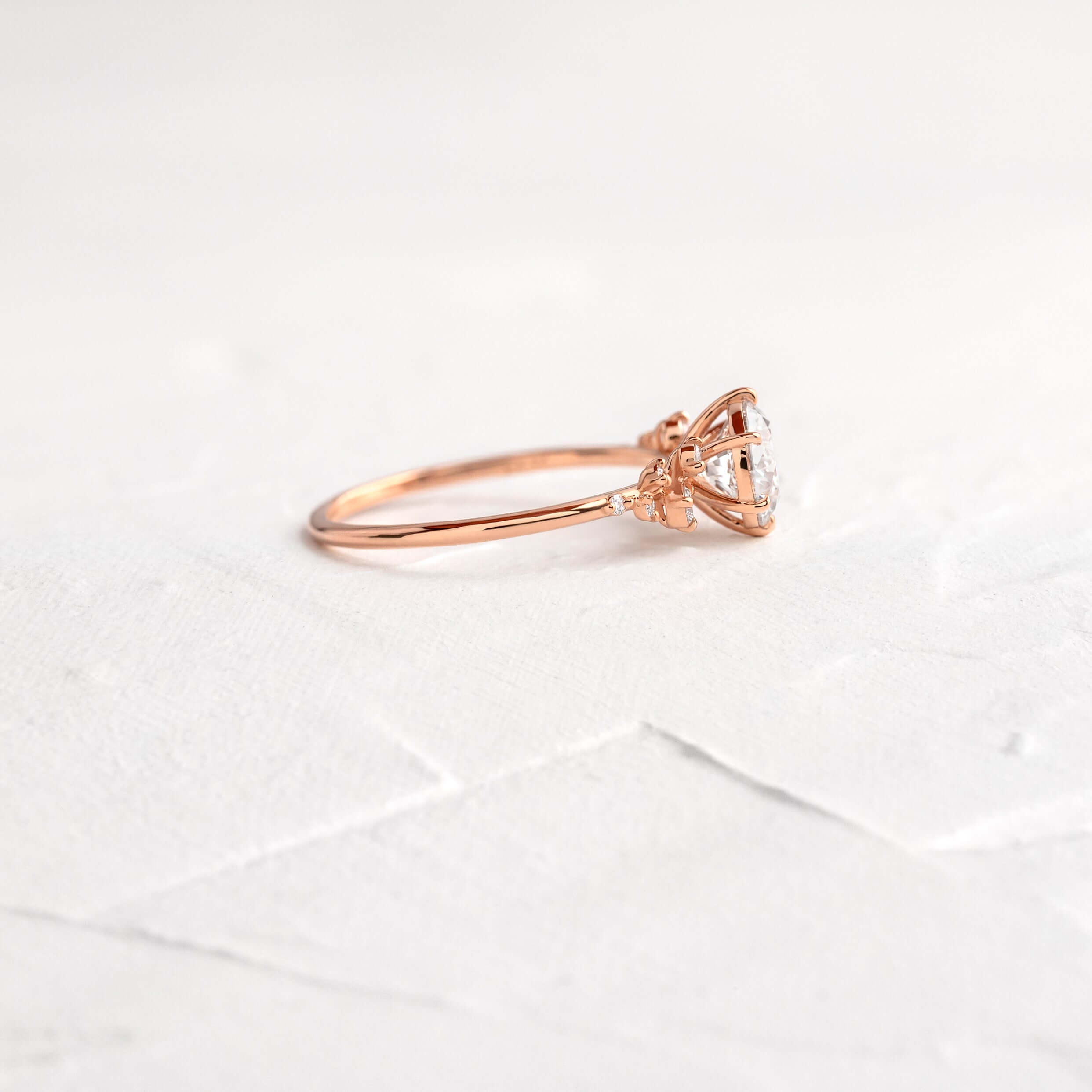 Snowdrift Ring | Handcrafted Engagement Ring | Melanie Casey