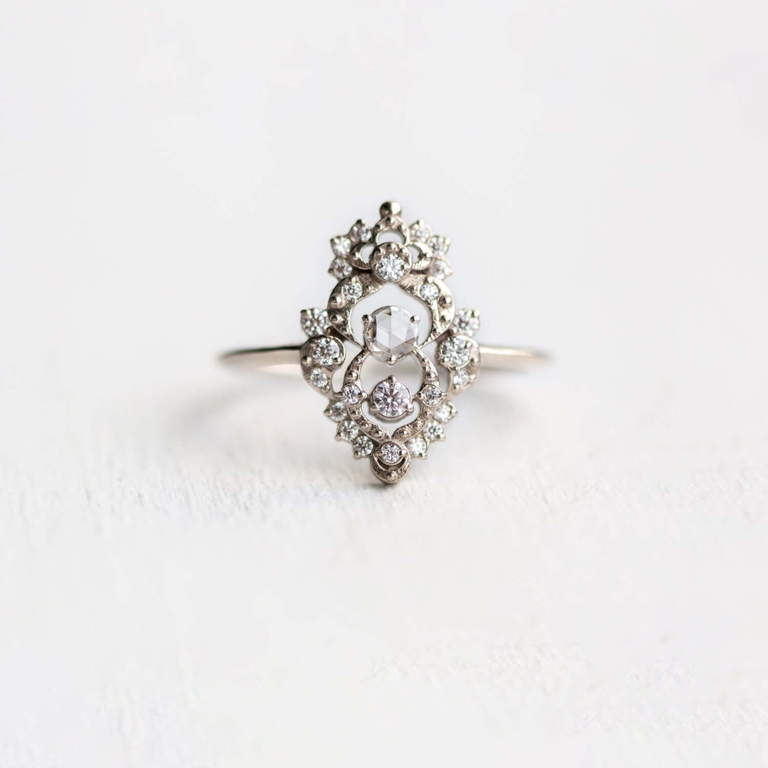 Drawing Room Ring | Unique Cluster Ring by Melanie Casey Fine Jewelry