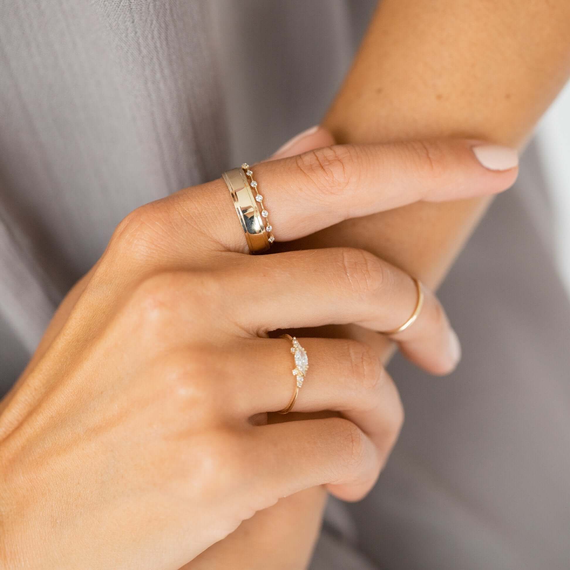 Step Band | For Men & Women | Melanie Casey Fine Jewelry