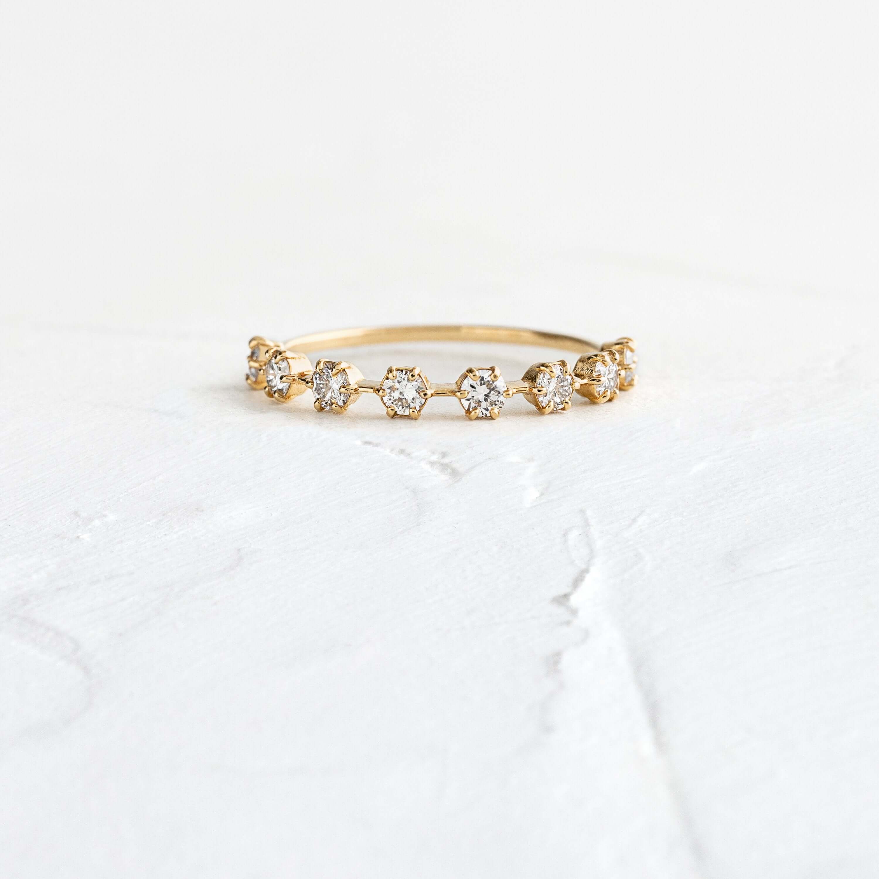 Diamond Distance Band | Melanie Casey Fine Jewelry