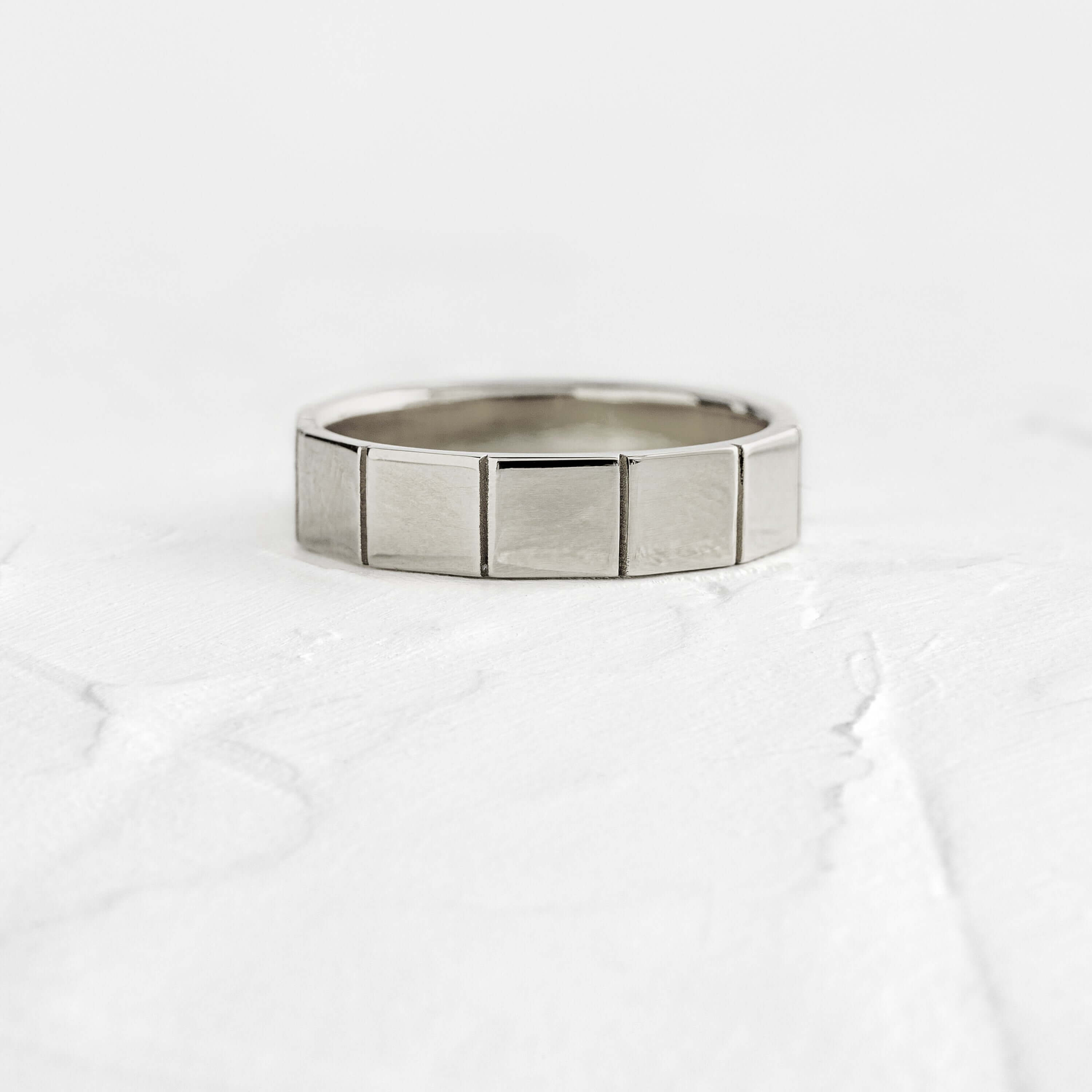 Block Band | For Men and Women | Melanie Casey Fine Jewelry