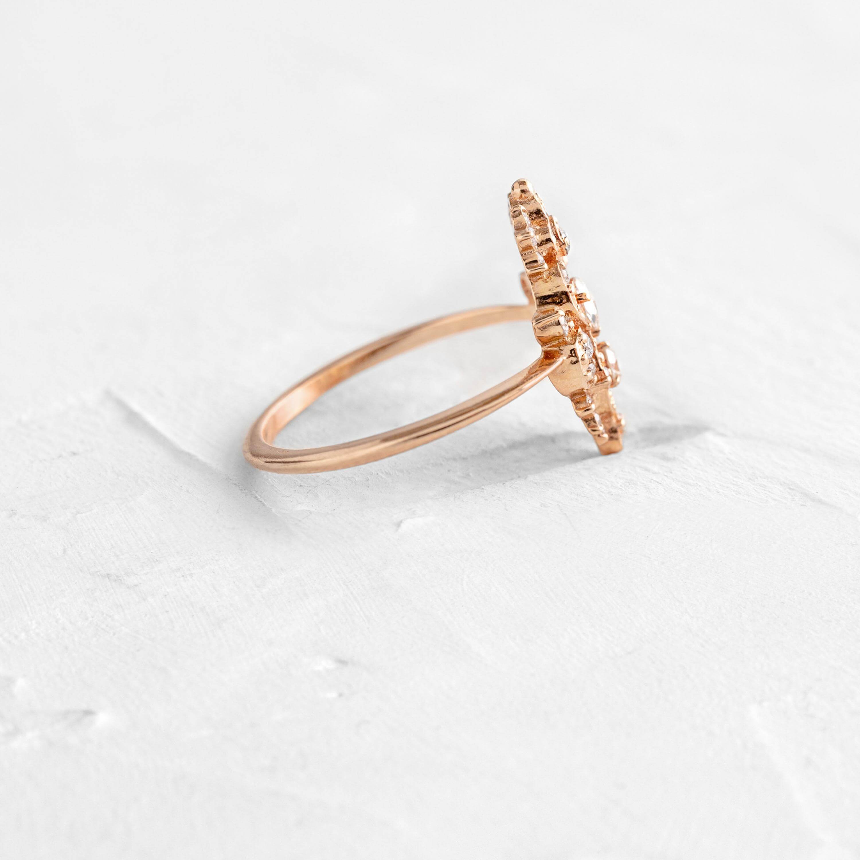 Drawing Room Ring | Unique Cluster Ring by Melanie Casey Fine Jewelry