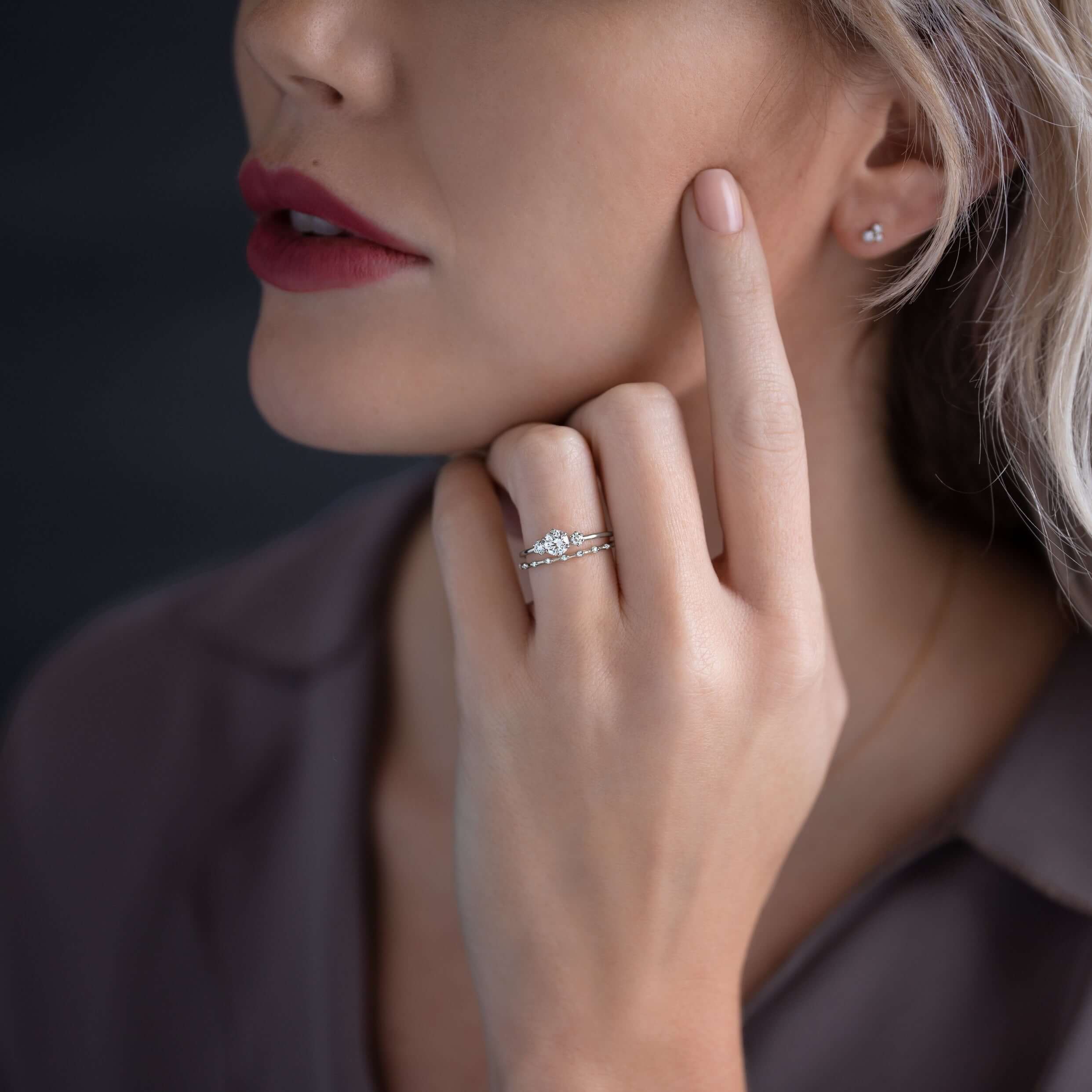 Tempo Ring, Round Cut | Melanie Casey