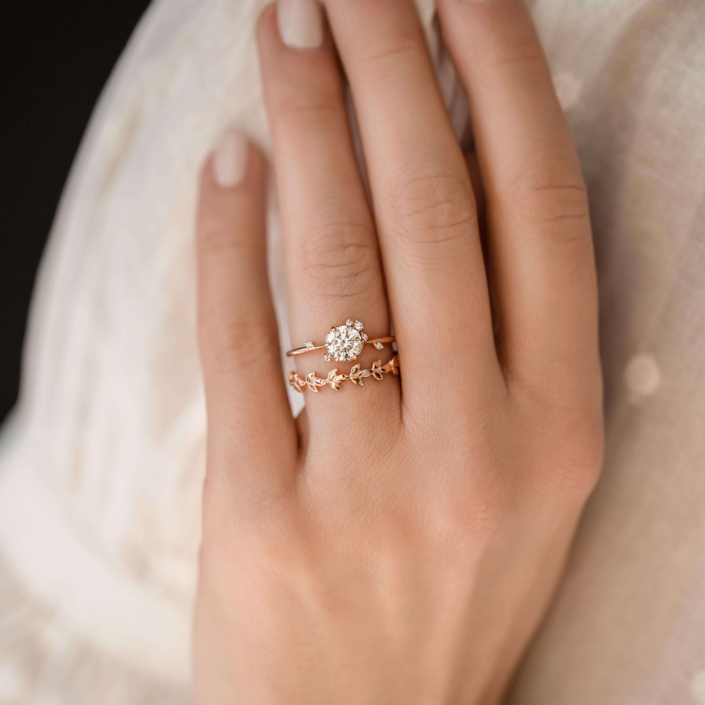 Vine Band in 14k Gold | Melanie Casey Fine Jewelry