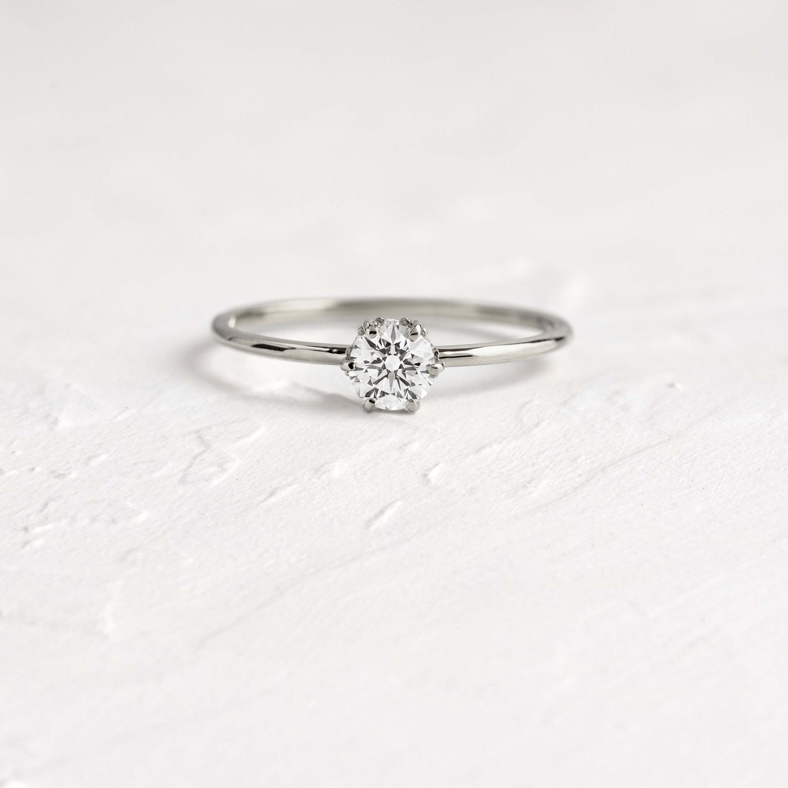 Touchpoints Ring, Round Cut - Melanie Casey