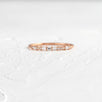 Morse Code Ring - LOVE | Diamond Baguettes Spell LOVE in Morse Code by ...