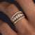 Morse Code Ring - LOVE | Diamond Baguettes Spell LOVE in Morse Code by ...