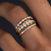 Morse Code Ring - LOVE | Diamond Baguettes Spell LOVE in Morse Code by ...