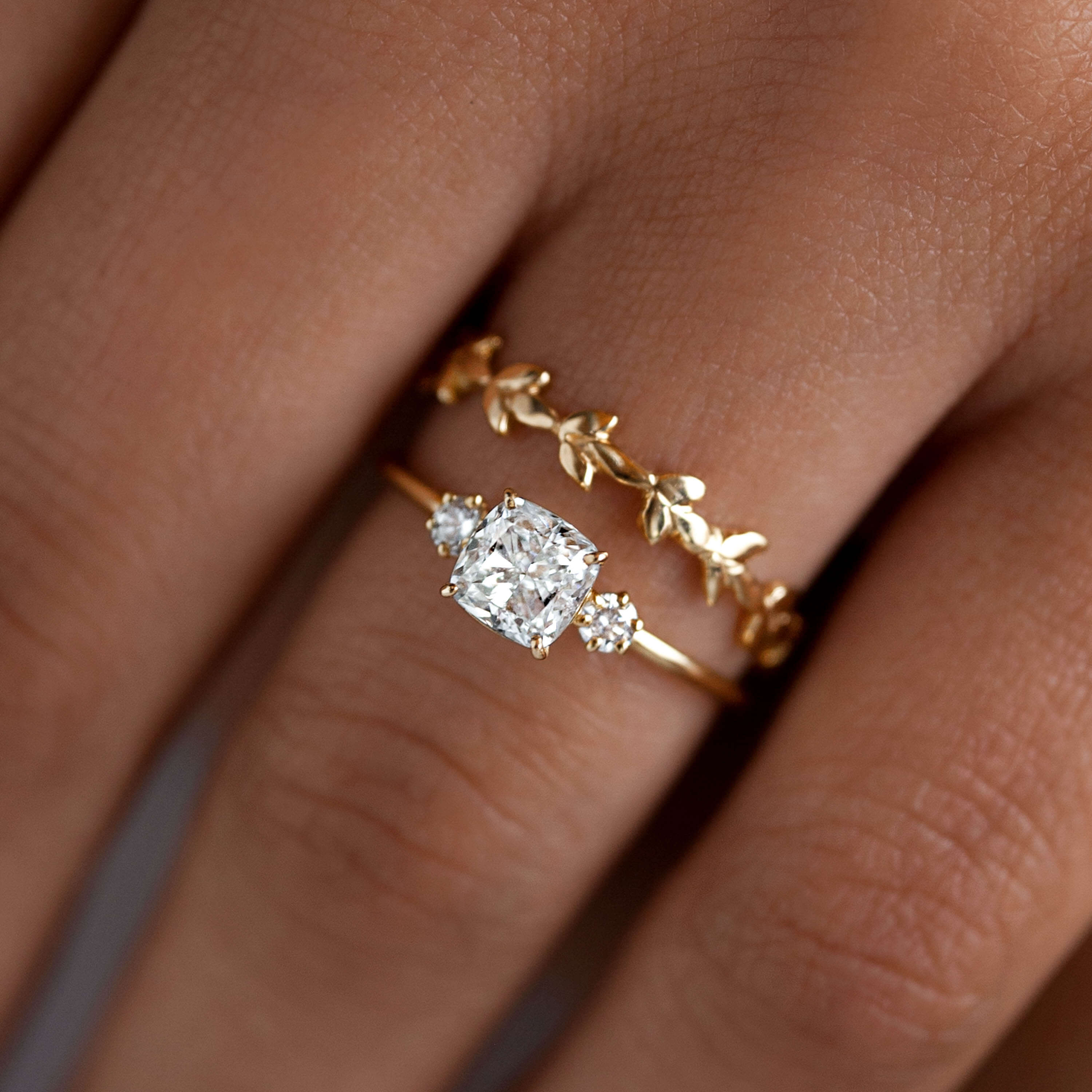 Vine Band in 14k Gold | Melanie Casey Fine Jewelry