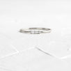 Morse Code Rings: Initials - Custom Diamond Letter Rings by Melanie Casey