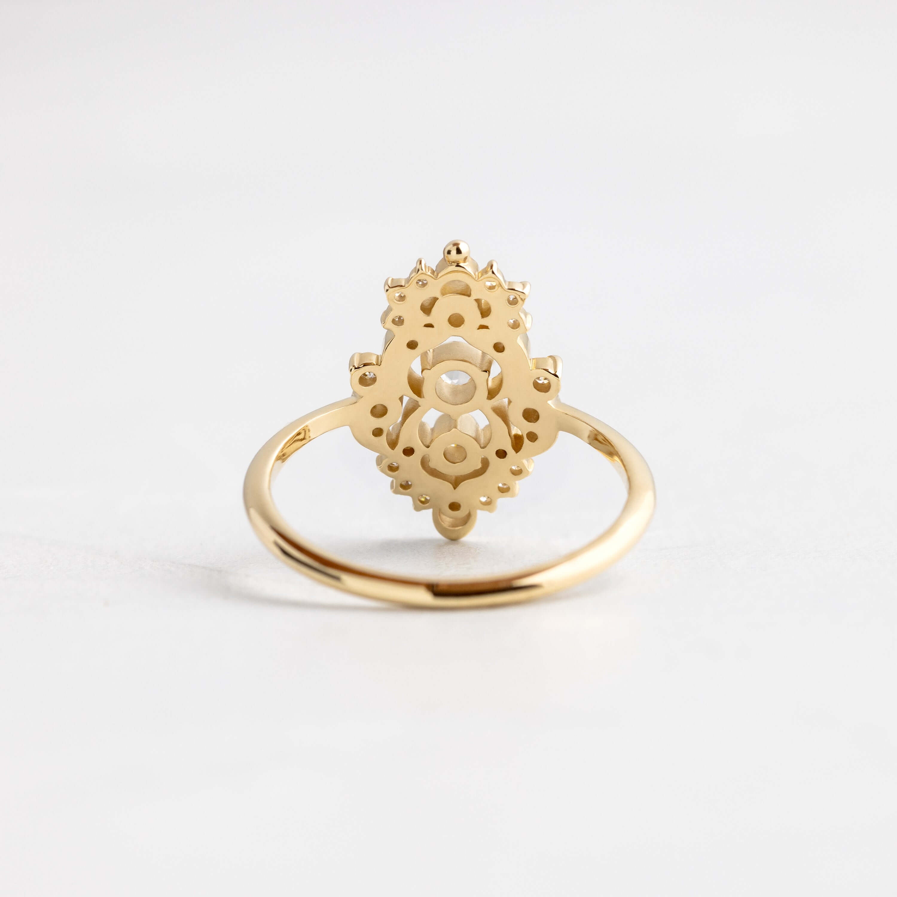 Drawing Room Ring | Unique Cluster Ring by Melanie Casey Fine Jewelry