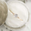 Poppy Seed Ring | Handcrafted Diamond Engagement Ring | Melanie Casey
