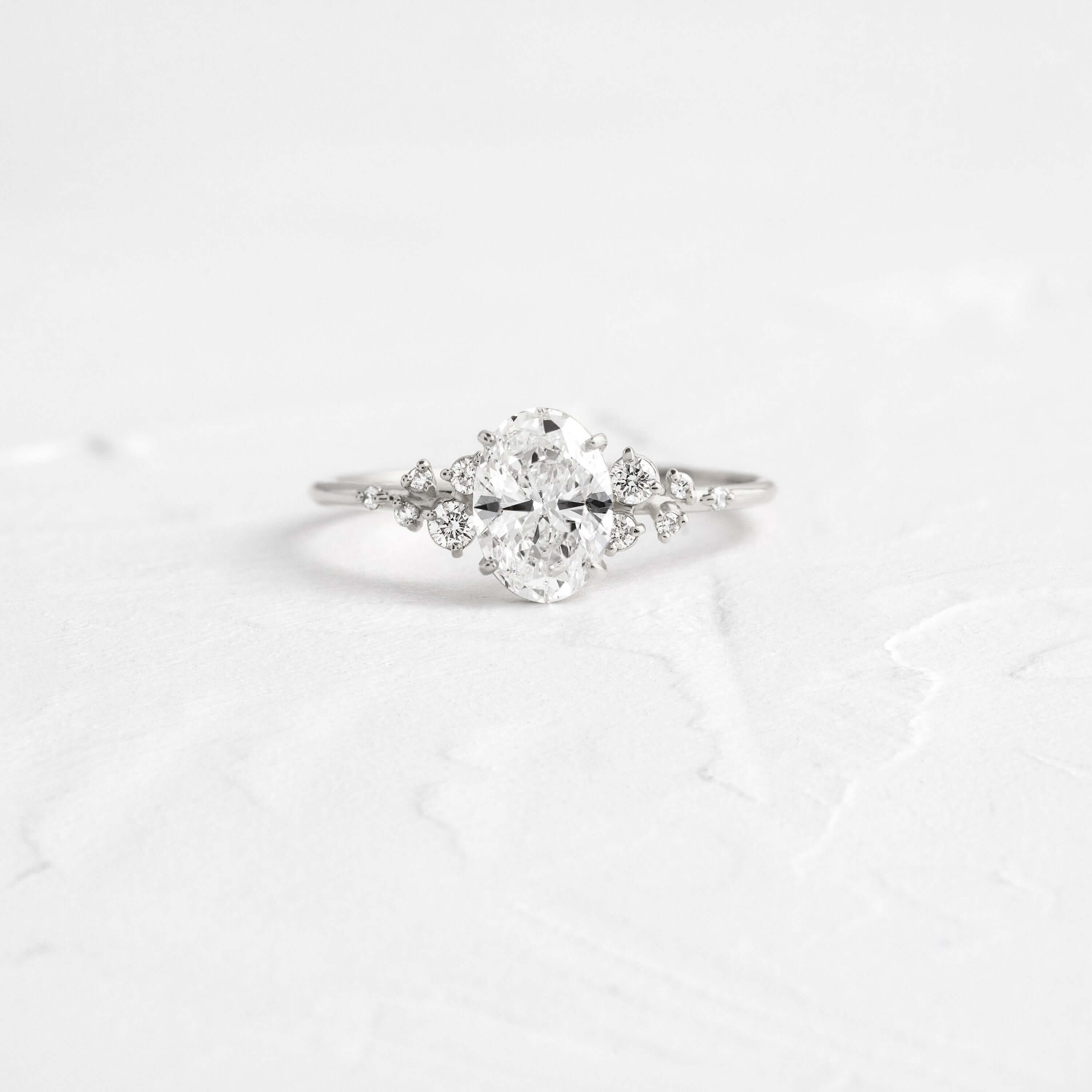 Snowdrift Ring | Handcrafted Engagement Ring | Melanie Casey