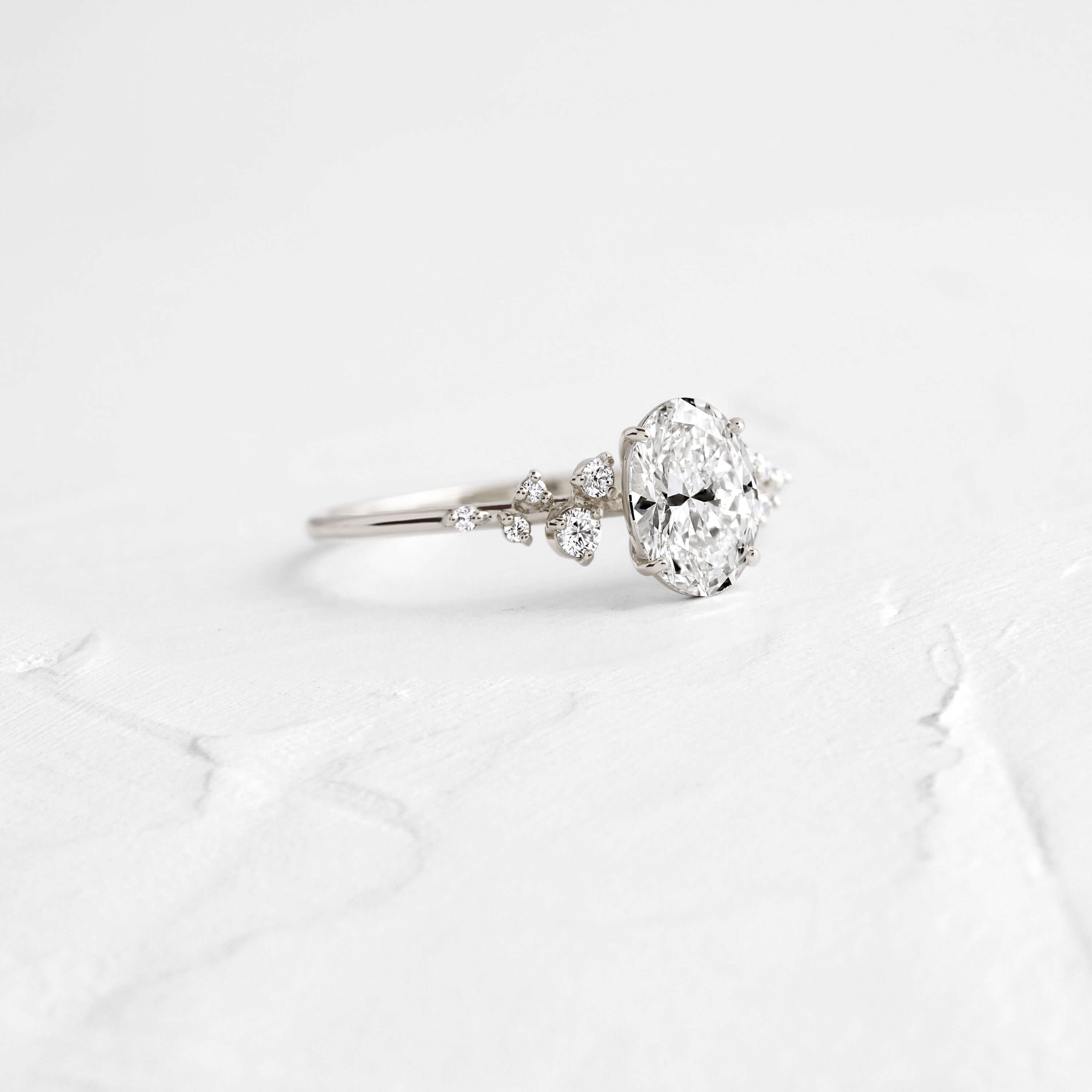 Snowdrift Ring | Handcrafted Engagement Ring | Melanie Casey