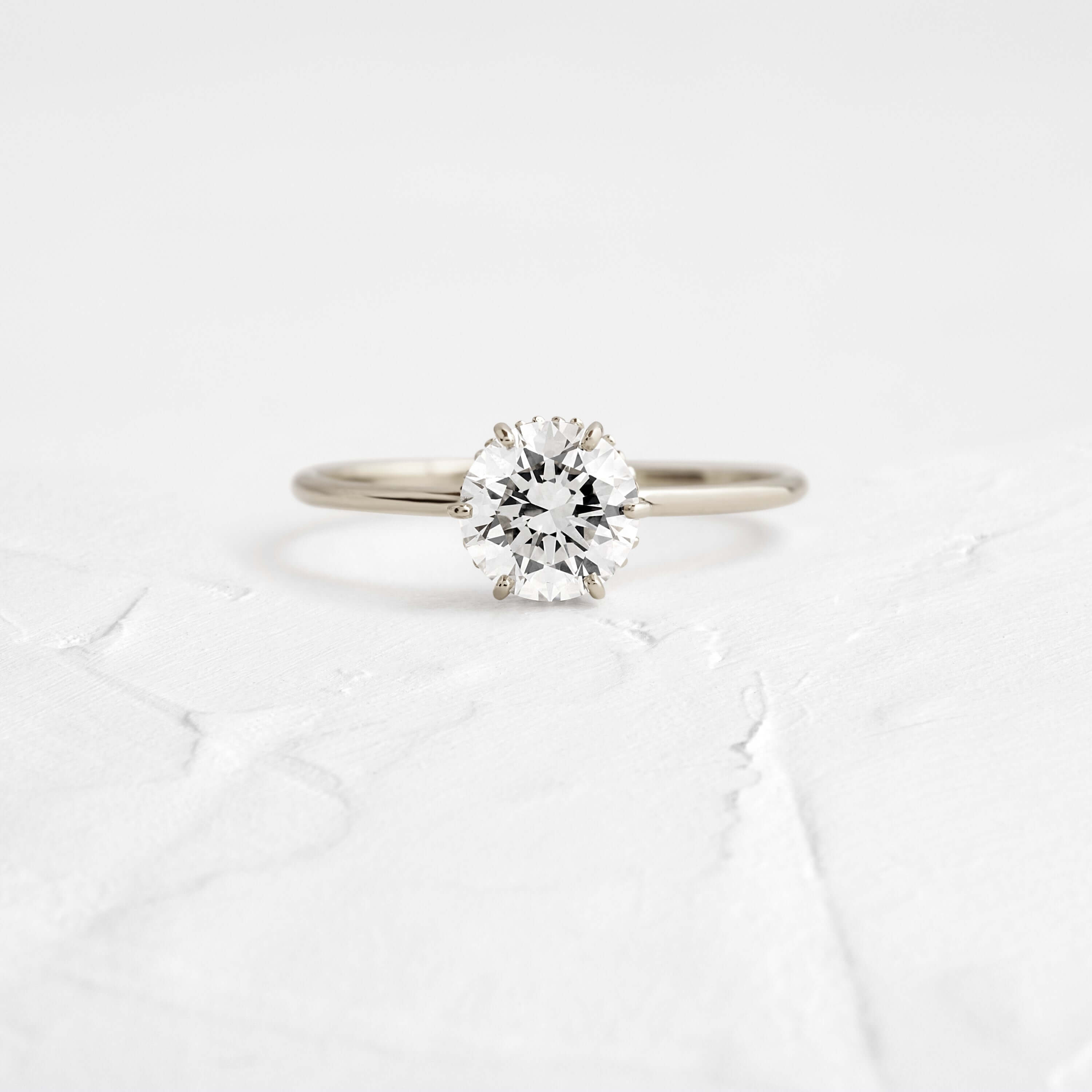 Touchpoints Ring, Round Cut - Melanie Casey