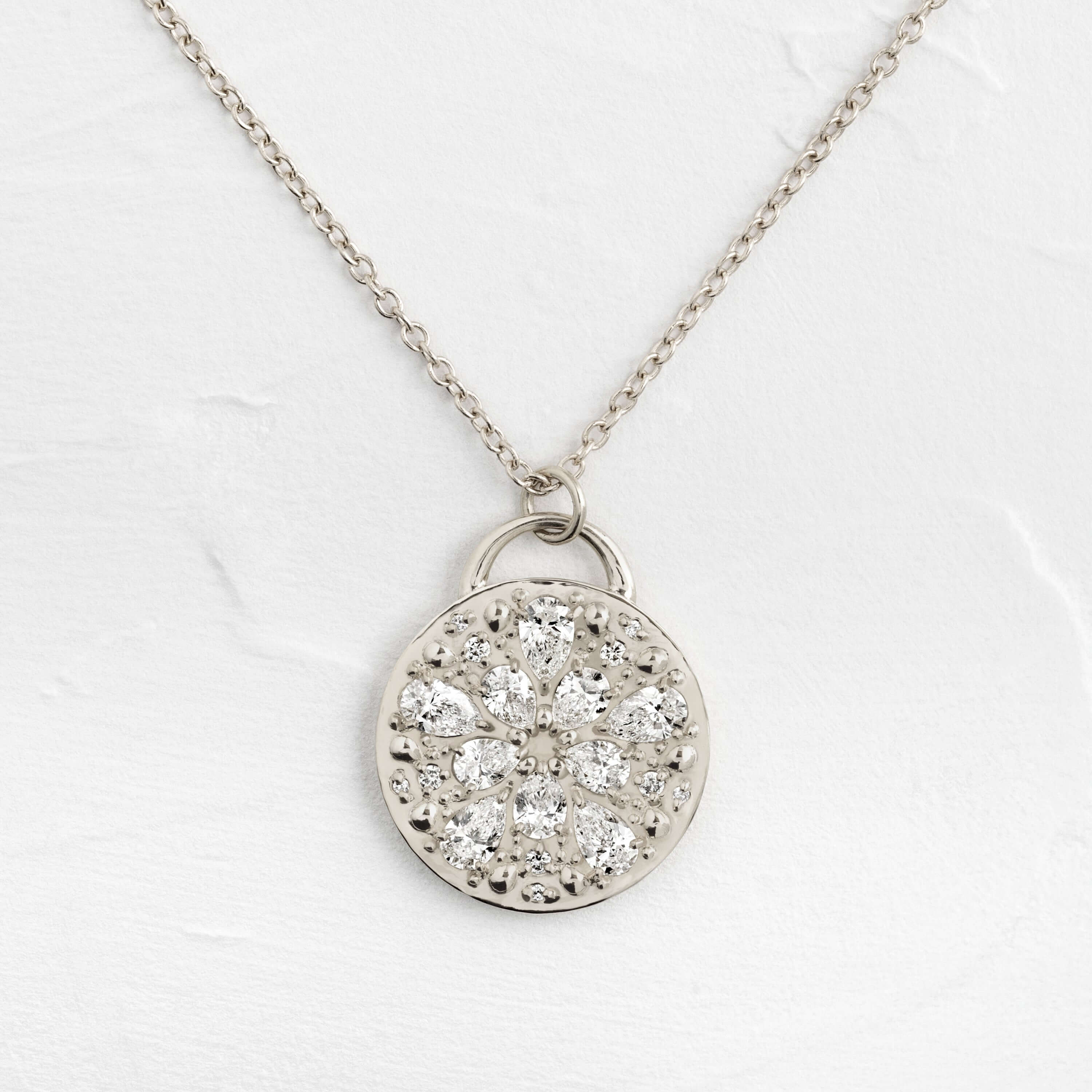 Stepping Stone Necklace | 14k Gold Pendant | Melanie Casey